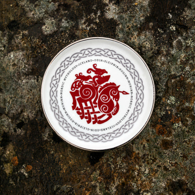 Icelandic design Plates and Coasters: puffins, myths, maps and more ...