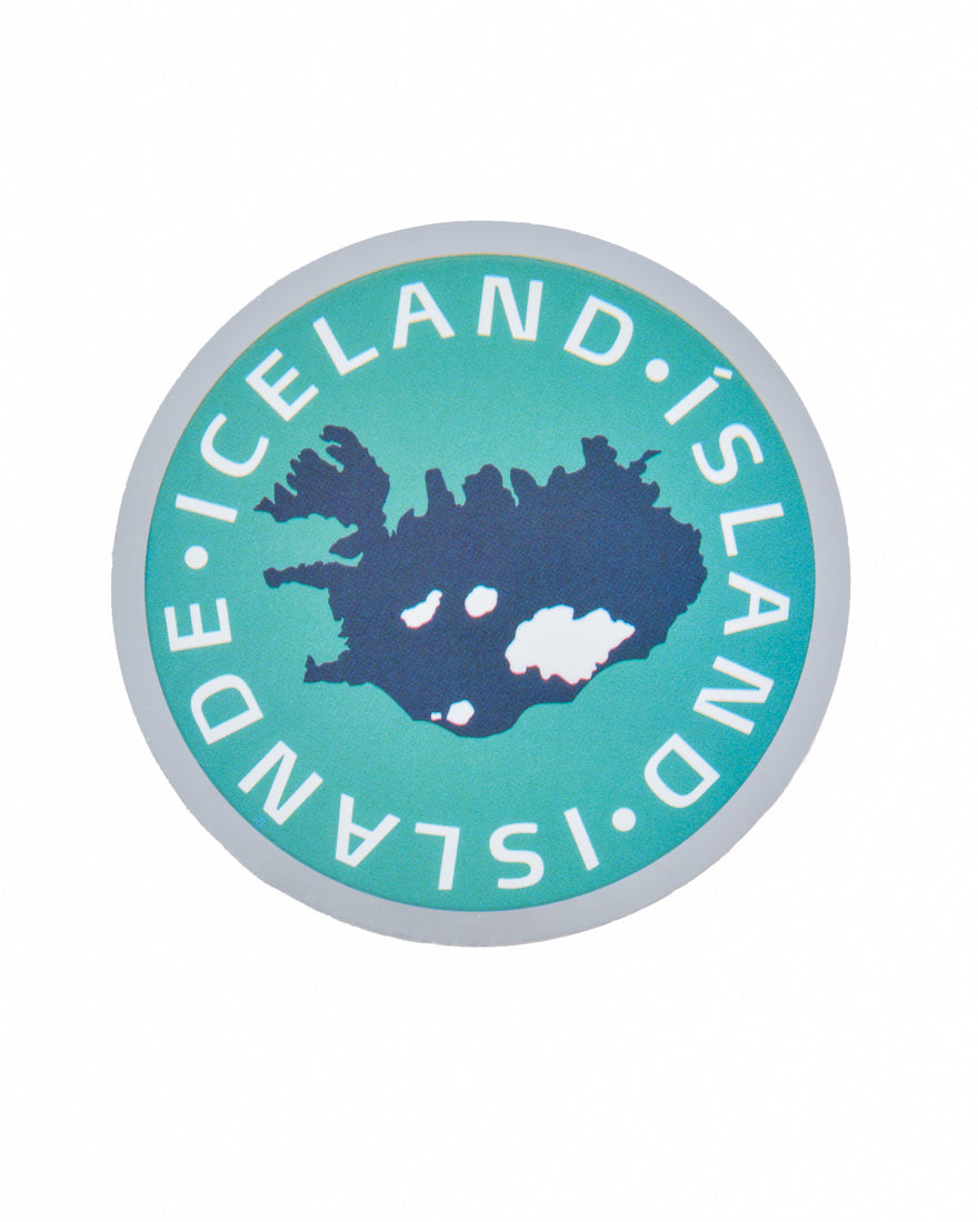 Sticker, Iceland Map – Sunfilm
