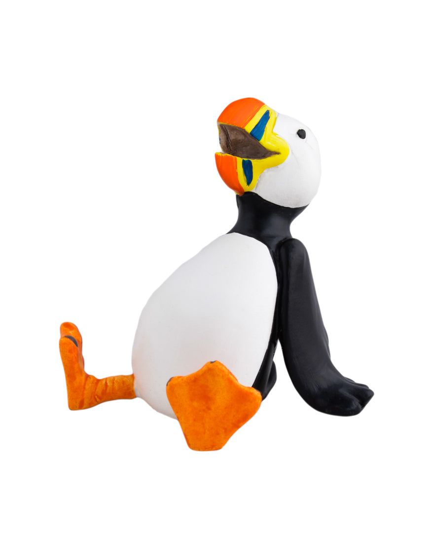 Resin Comic Puffin sitting – Sunfilm